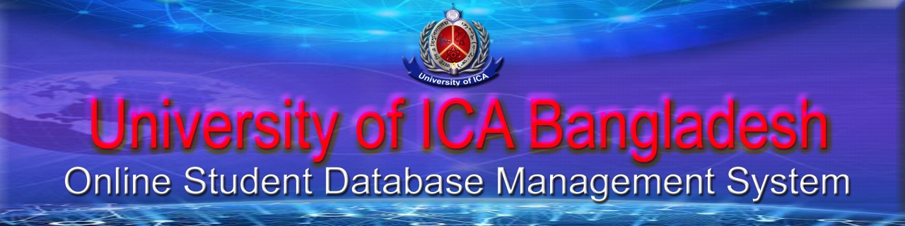 Welcome to ICA Online Student Database Management System
